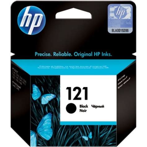 Genuine HP 121 Black Ink Cartridge CC640HE for deskJet D1600 (200 Page ...