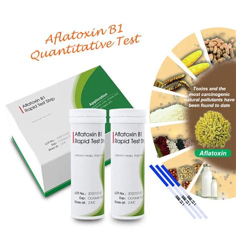 Aflatoxin B1 M1 Test Kit Rapid Testing For Food Safety