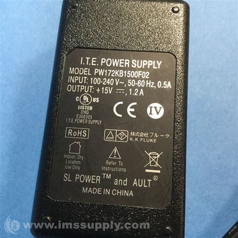 Ite Power Supply Pw172kb1500f02 Power Supply Cord Cable Ims Supply