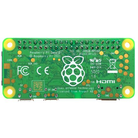 Raspberry Pi Zero 2 W Headers Soldados 330ohms