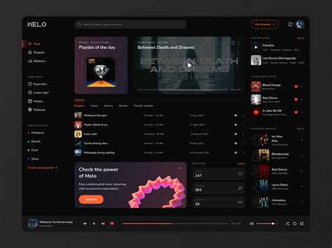 Music Streaming Designs Themes Templates And Downloadable Graphic