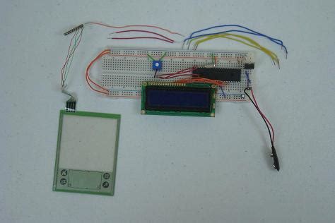 Simple Touch Screen Interface Hardware PyroElectro News Projects Tutorials