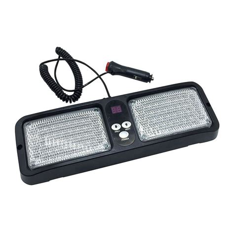 86 Led Car Truck Strobe Panel Light Sun Visor Emer Grandado