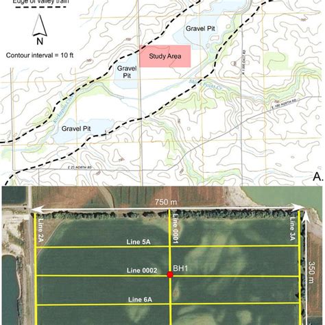 Surficial Geologic Map Of Illinois Showing The Distribution Of