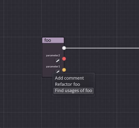 Implement Navigation Usage Search And Refactoring For Visual Scripts