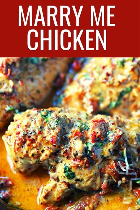 Indulge In Delicious Marry Me Chicken Recipe How To Make Chicken