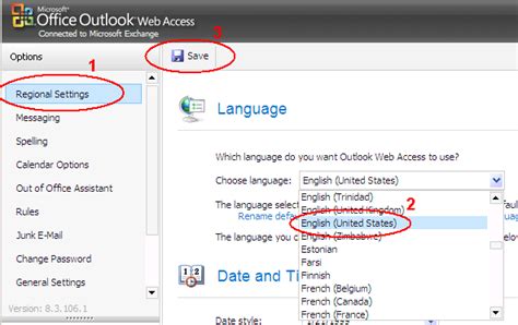 FAQ How To Change The User Interface For The Staff Webmail OWA OCIO