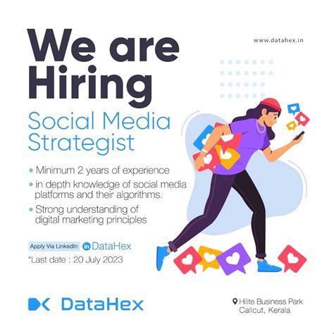 datahex on linkedin datahex digitalsolutions hiring socialmediastrategist