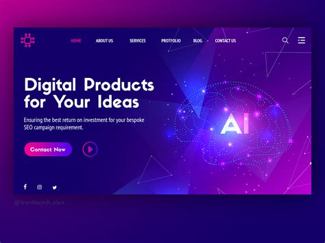 ui digital by tranhuynh uiux on dribbble