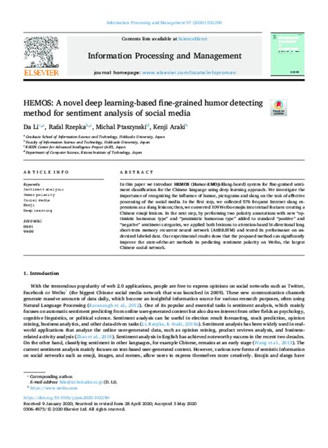 pdf hemos a novel deep learning based fine grained humor detecting