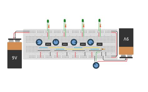 Circuit Design Battery Monitor Circuit Tinkercad