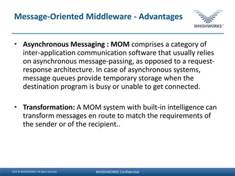 message oriented middleware ppt