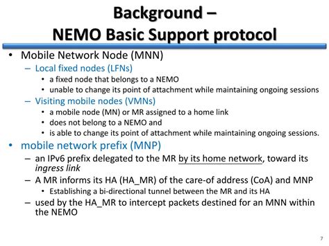 Ppt An Adaptive Network Mobility Support Protocol In Hierarchical