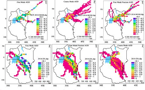 Figure 1 From Application Of Pscf And Cwt To Identify Potential Sources Of Aerosol Optical Depth