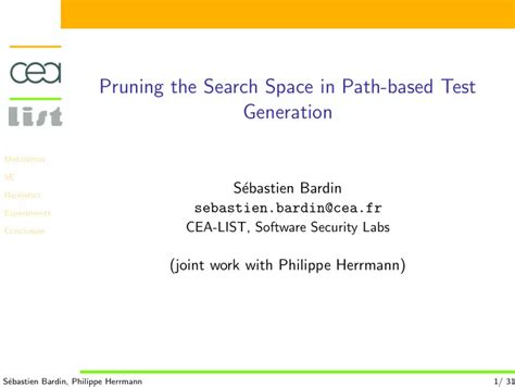 Ppt Pruning The Search Space In Path Based Test Generation Motivation Powerpoint