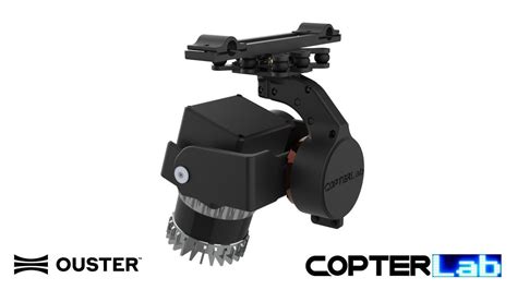 2 axis ouster os1 lidar gimbal