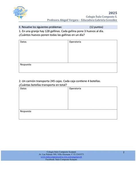 Prueba Multiplicación Profesocial