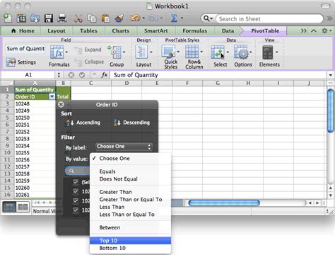 Create A Pivot Table In Excel For Mac Rtswap
