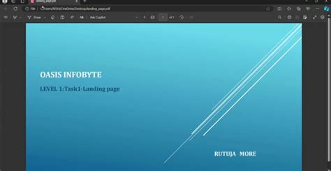 Rutuja More On Linkedin Task1 Internship Webdevelopment