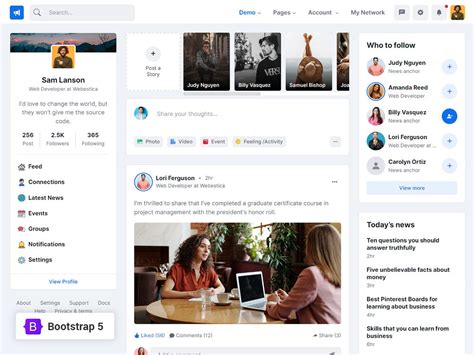 Bootstrap Application Themes And Templates