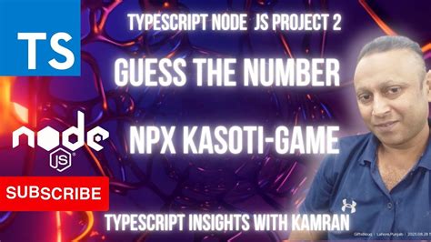 Typescriptnodejs Project Number Guessing Game User To Guess The