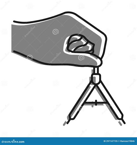 Linear Sketching Icon From Creative Process Outline Collection Thin Line Sketching Vector