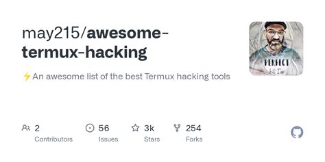 GitHub May Awesome Termux Hacking An Awesome List Of The Best Termux Hacking Tools