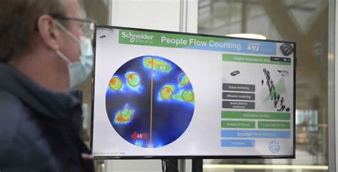 People Flow Counting Sensor With Schneider Electric Stmicroelectronics
