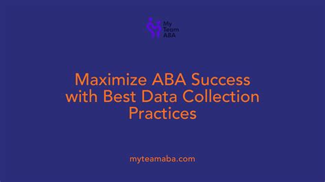 The Role Of Data Collection In Aba Therapy