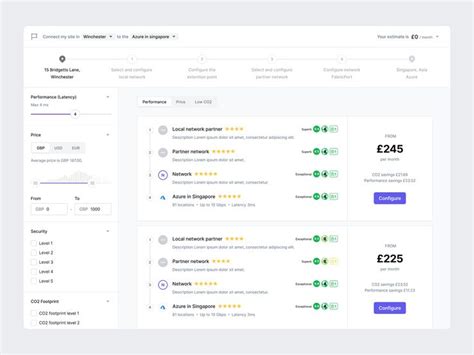 Connect Configuration Web Application Design Login Design User Interface Design