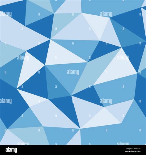 Vector Seamless Pattern Large Triangles Size Repeatable Pattern Blue Sky Color Palette