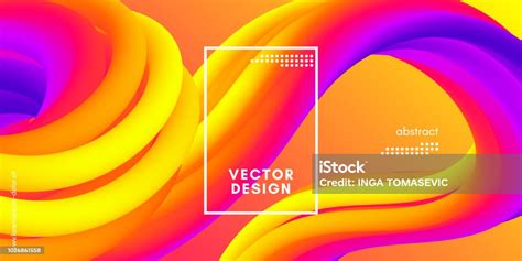 추상 파 그라데이션 액체 모양입니다 3d 배경입니다 Dj에 대한 스톡 벡터 아트 및 기타 이미지 Dj 공란 그라데이션 Istock