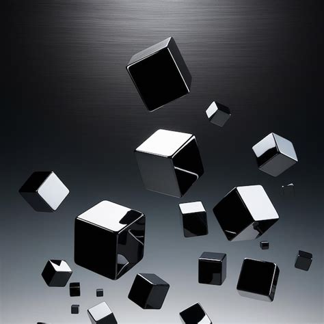 Smooth 3d Cube Premium Ai Generated Image