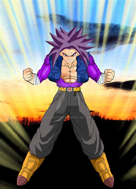 Trunks Ssj4 By Olgaespin On Deviantart