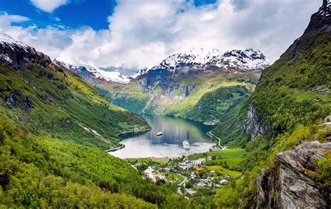 Besuchen Sie Geiranger In Norwegen Mit Cunard