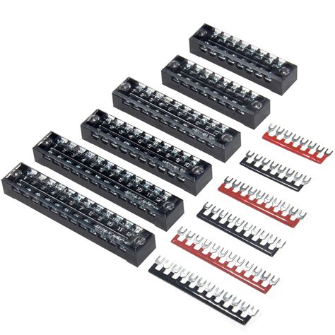 Getuscart Milapeak Terminal Block And Strip 6 Sets 8 10 12 Positions