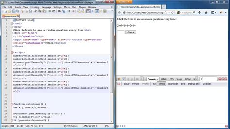 Javascript Lesson 6 Using The For Loop Youtube