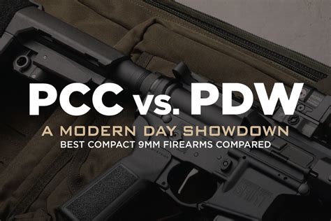 Pcc Vs Pdw Best Compact 9mm Firearms Compared Bereli Inc