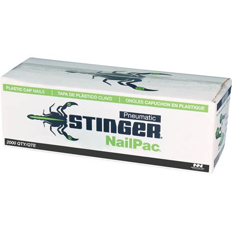 Stinger Nailpac 1 In Roofing Nails With Caps 2000 Ct Do It Best
