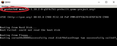 Assembly Second Stage Bootloader Loaded But Not Executing Stack