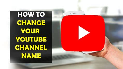 How To Change Your YouTube Channel Name 2023 YouTube