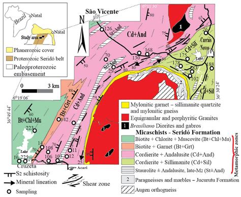 Neoproterozoic Metamorphic Aureole In The Acari Granitic Batholith