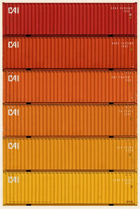 KumoArt Container Color Systems Poster Set