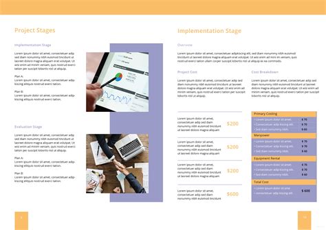 Free One Page Proposal Template