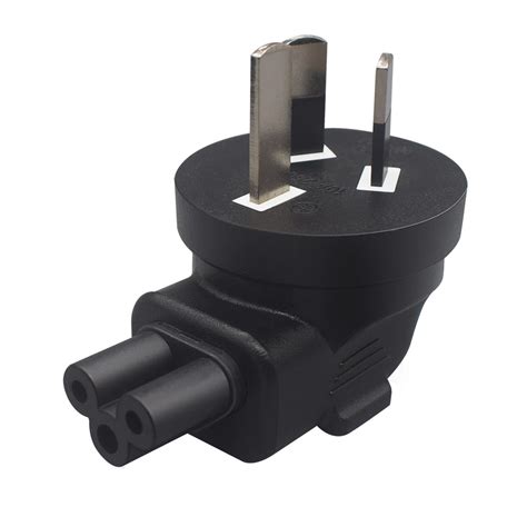 Au Standard Male To Iec 320 C5 3 Pin Female Power Plug Adapter Replacement Ebay Australia