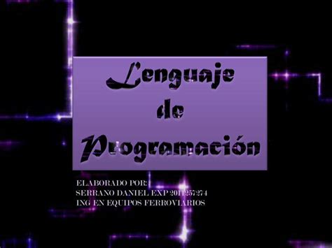 Pdf Lenguaje De Programacion Daniel Dokumen Tips