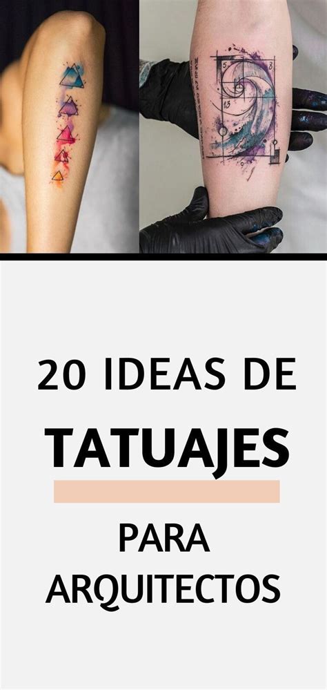 10 Ideas De Tatuajes Para Arquitectos Pequeños Tattoos Geometricos