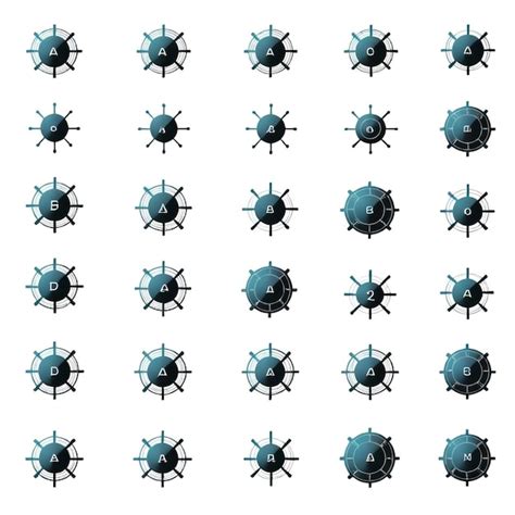 Premium Vector Algorithm Vector Set White Background Isolated A High