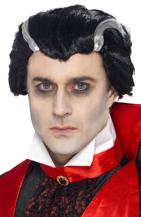 Mens Halloween Vampire Wig Adults Dracula Halloween Wigs