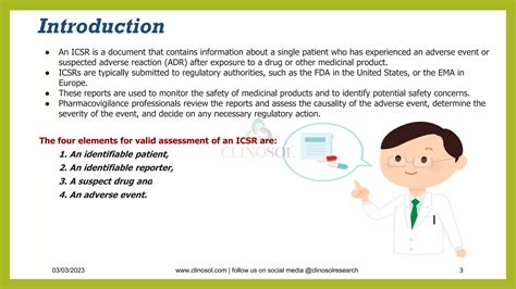 Reporting Of ICSR Individual Case Safety Report PPTX